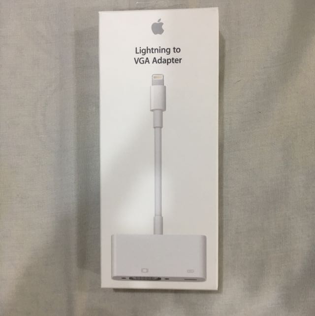 Lightning To VGA Adapter, TV & Home Appliances, TV & Entertainment, TV ...