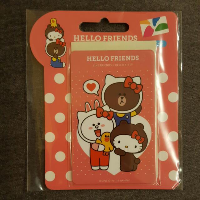 Line Friends & Hello Kitty Taiwan Easy Card 悠游卡, Everything Else on ...