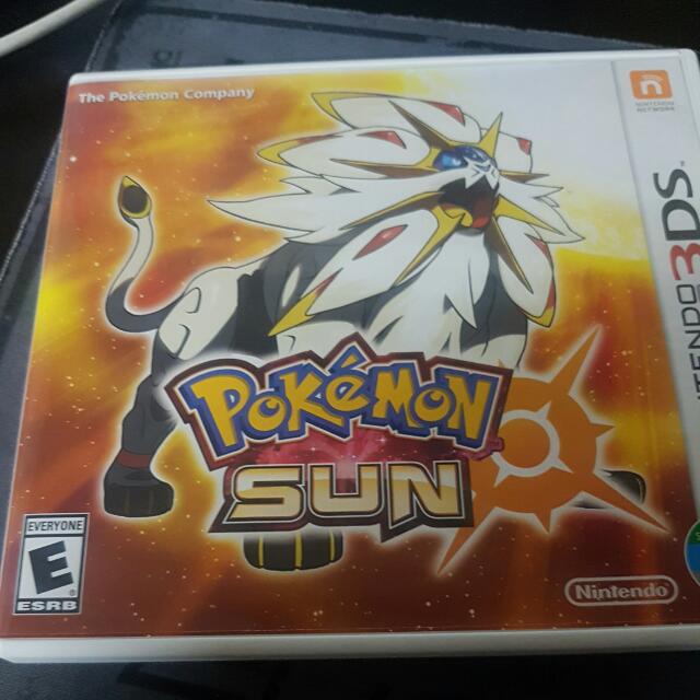 Pokemon SUN, Video Gaming, Video Games, Nintendo on Carousell