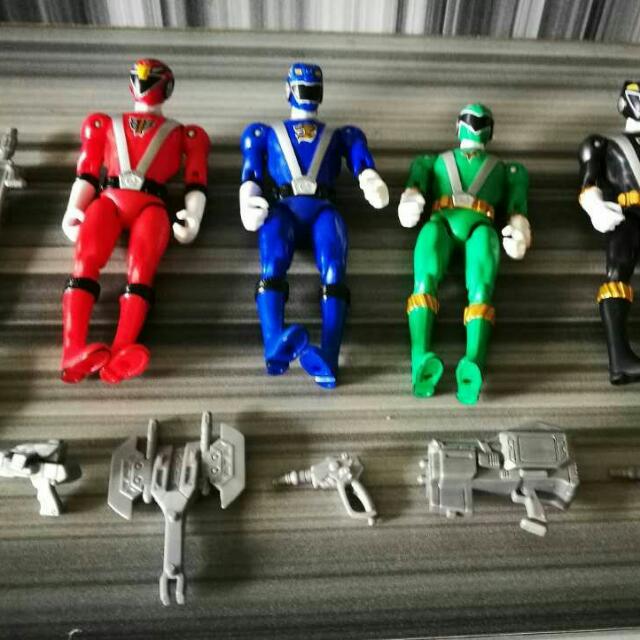 Power Ranger Toy Set, Hobbies & Toys, Toys & Games on Carousell