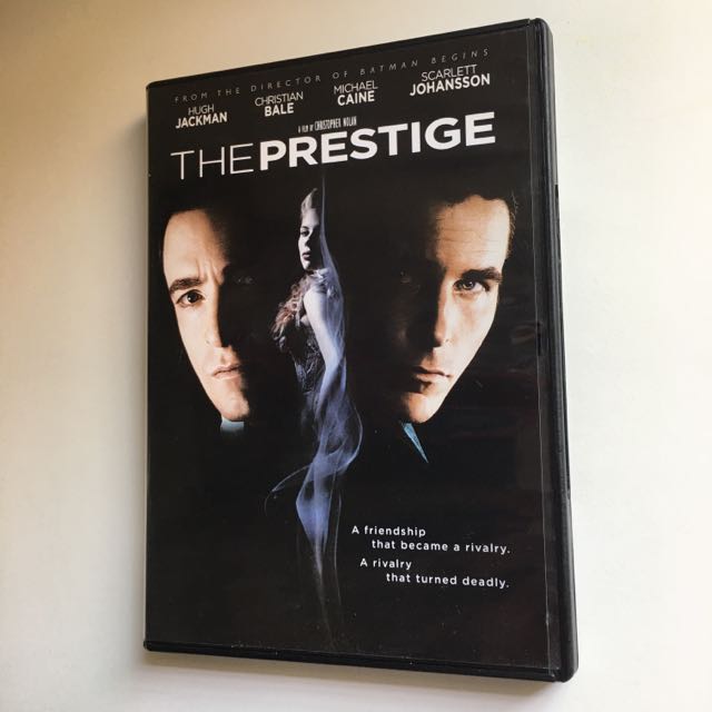 The Prestige DVD - Hugh Jackman, Christian Bale, Michael Caine ...