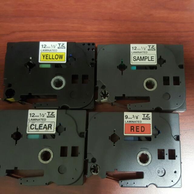 TZ Tapes For Brother Labelling Machines, Hobbies & Toys, Stationery ...