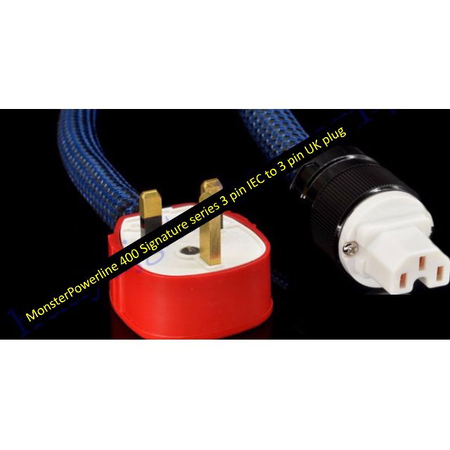 Audiophile POWER Cable 2/4 - Monster Powerline 400 Signature Series ...
