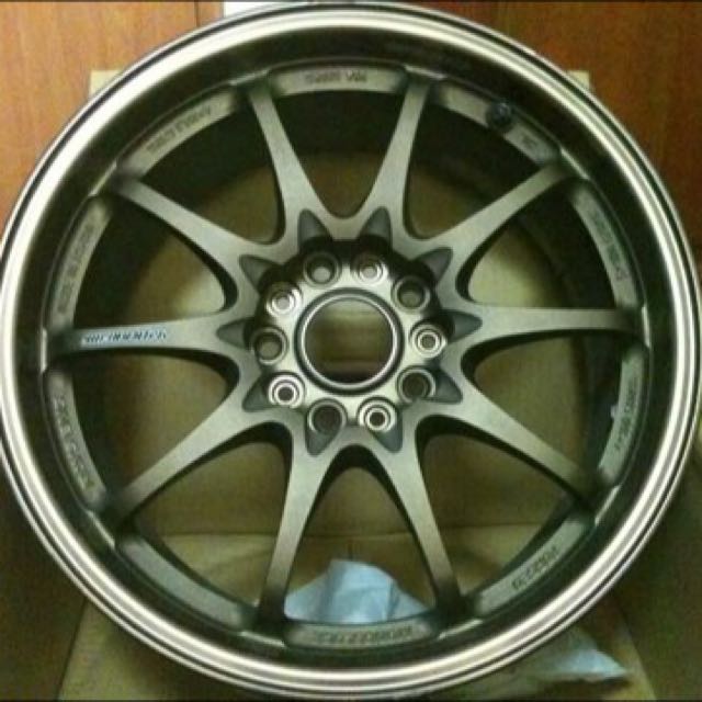 Authentic CE28 CE28N 17" Japan Forged Rims, Car Accessories on Carousell