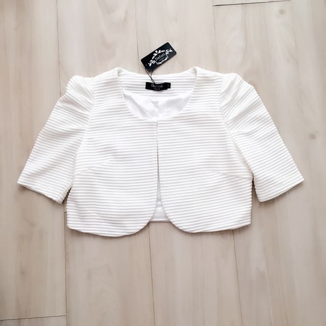 Brand New* Dafuni Cropped Jacket, Women's Fashion, Clothes, Outerwear ...