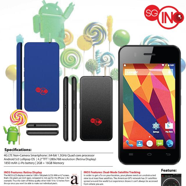 INO 3 (6months old only!!) Non-camera Phone SAF, Mobile Phones ...