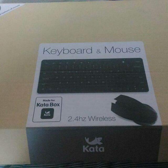 Kata wireless keyboard and mouse, Computers & Tech, Parts & Accessories ...