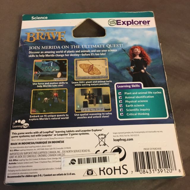 Leapfrog Explorer Learning Game (Science), Babies & Kids, Babies & Kids ...