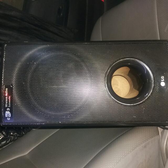 Lg Wireless Active Subwoofer, Hobbies & Toys, Music & Media, Musical ...