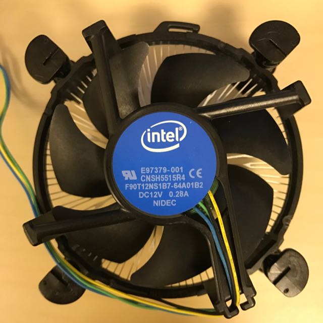 LGA 1150/1151 CPU Fan, Computers & Tech, Parts & Accessories, Computer ...