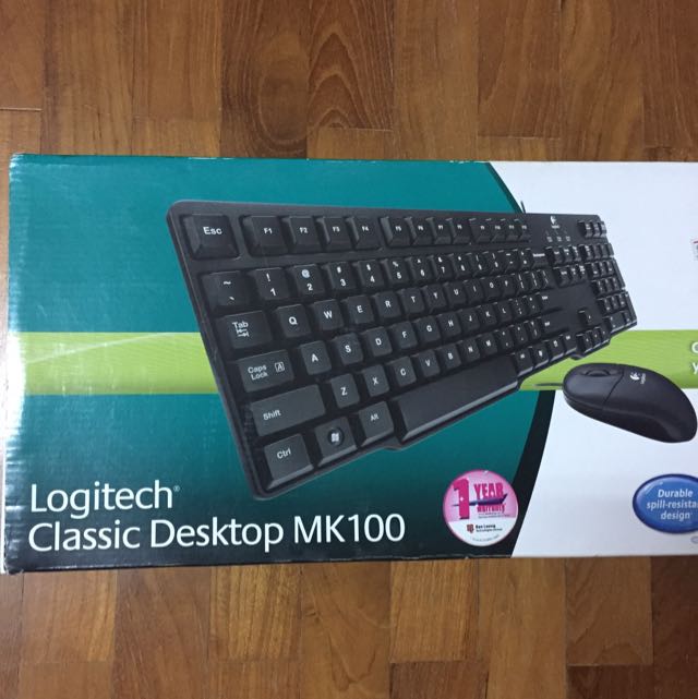 Logitech Keyboard MK100, Electronics, Computer Parts & Accessories on ...