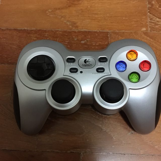 Logitech Wireless Gamepad F710 Video Gaming Gaming Accessories Controllers On Carousell 