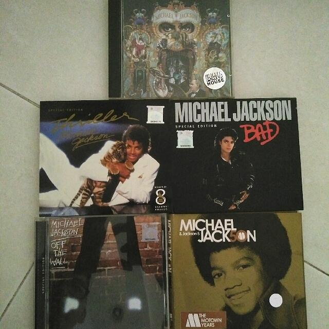 Michael Jackson CDs, Hobbies & Toys, Music & Media, CDs & DVDs on Carousell