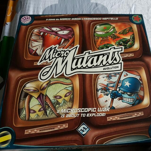 Micro Mutants Board Game #huat50, Hobbies & Toys, Toys & Games on Carousell