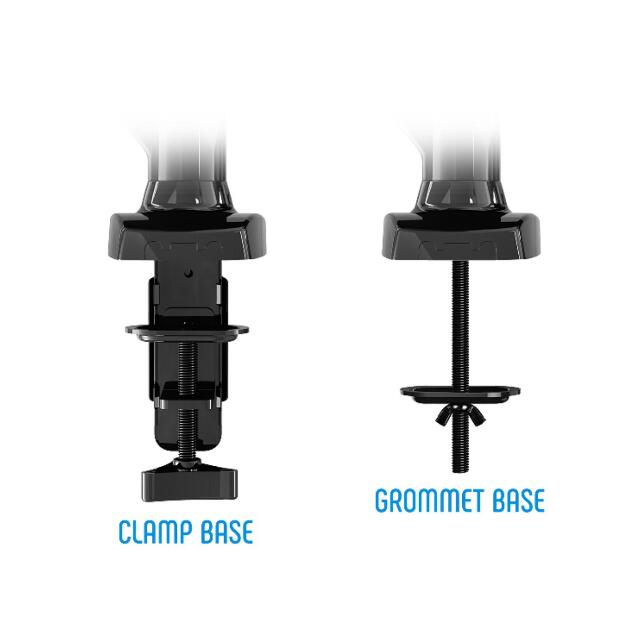 NB F80 Gas Spring Monitor Arm w 2 USB 3.0, Computers & Tech, Parts ...