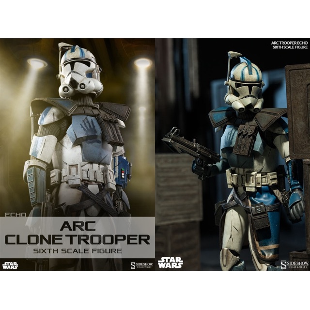 New : Sideshow Star Wars Echo and Fives Arc Troopers (Hot Toys ...