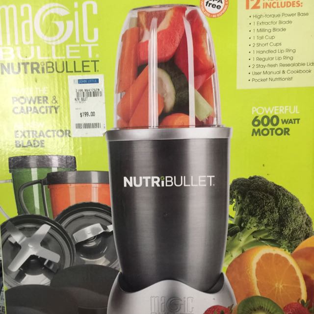 Nutri Bullet (Magic bullet) Nutrition Extractor, TV & Home Appliances ...