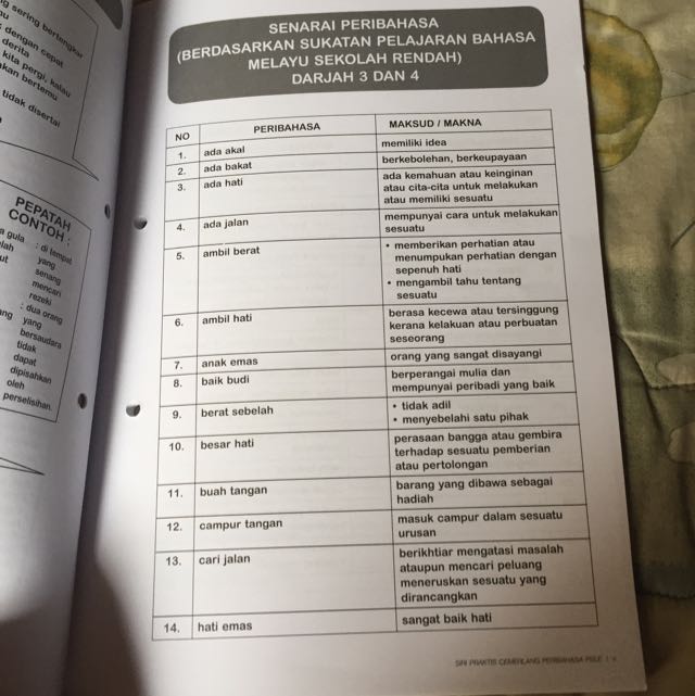 PSLE Malay (peribahasa), Hobbies & Toys, Books & Magazines, Textbooks ...