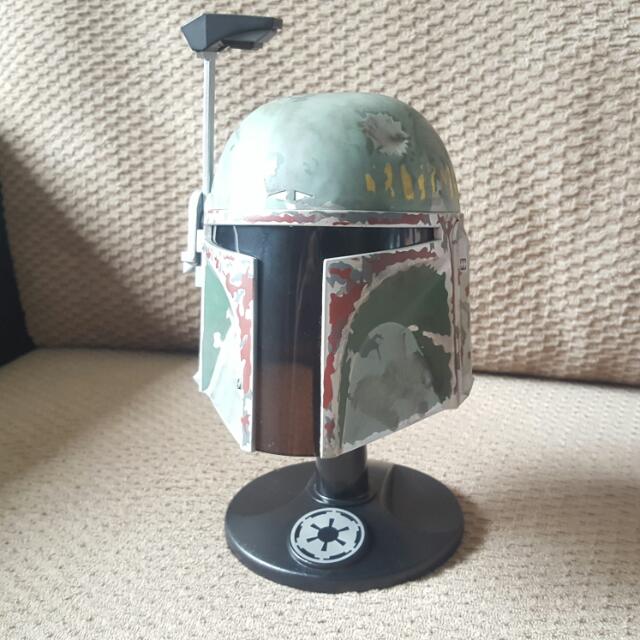 Riddell Star Wars Boba Fett Helmet, Hobbies & Toys, Toys & Games on ...