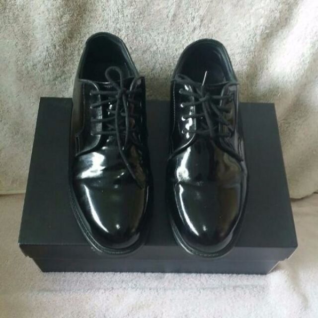 SAF black leather shoes (No. 3), Men's Fashion, Footwear, Casual shoes ...