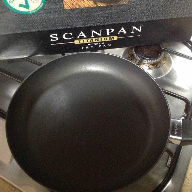 Scanpan Titanium Fry Pan 24 Cm, TV & Home Appliances, Kitchen ...