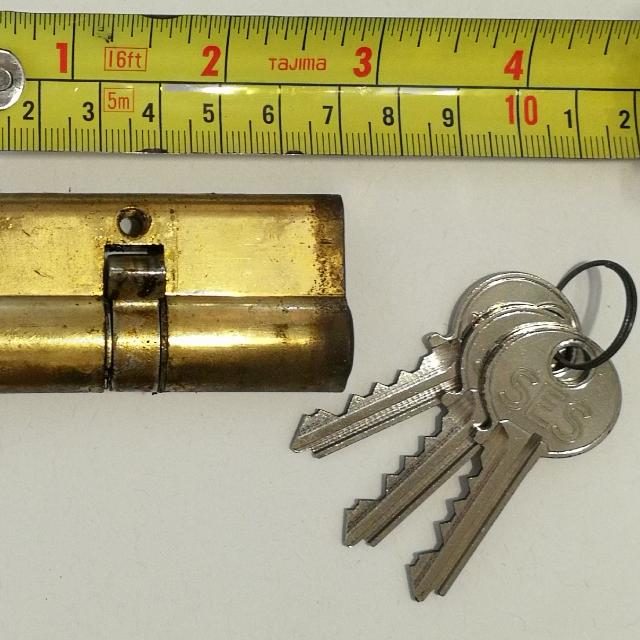 $20 SES euro cylinder knob key lock 70mm, Furniture & Home Living ...