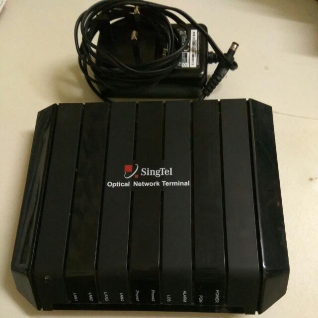 Singtel Optical Network Terminal, Computers & Tech, Parts & Accessories ...