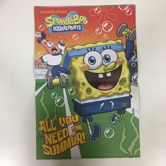 SpongeBob Squarepants Magazine (A4 size), Hobbies & Toys, Books ...