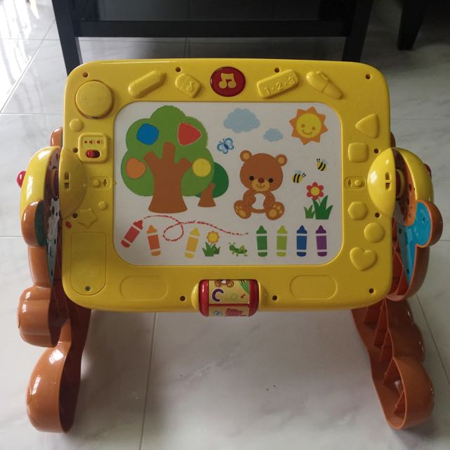 Vtech 2-in-1 Teddy Activity Table, Hobbies & Toys, Toys & Games on ...