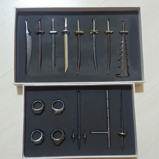 Weapon Figures For Bleach & Katekyo Hitman Reborn, Hobbies & Toys, Toys ...