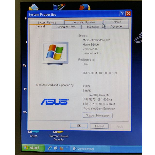 ASUS Eee PC 900HA 8.9" (White) in Mint Condition, Computers & Tech ...