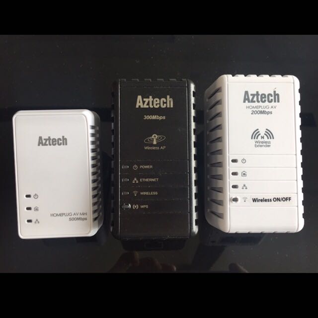 Aztech Homeplug, Wireless AP And Extender, Computers & Tech, Parts ...
