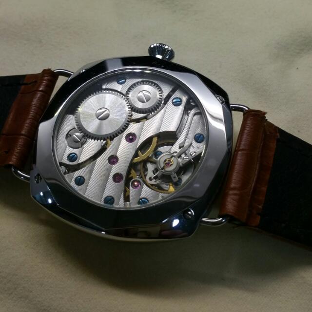 Domed Hand Wind Mechanical Watch, Men's Fashion, Watches & Accessories ...