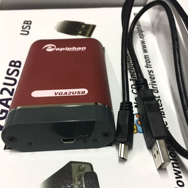 epiphan VGA2USB Frame Grabber External VGA Capture Device, Computers ...