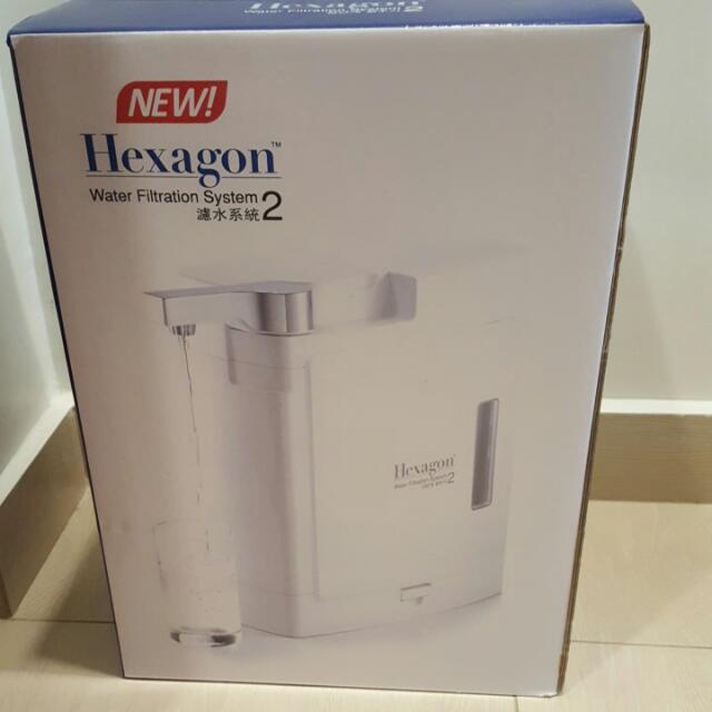 Hexagon Water Filtration System Made In Korea No Electricity Needed, TV ...