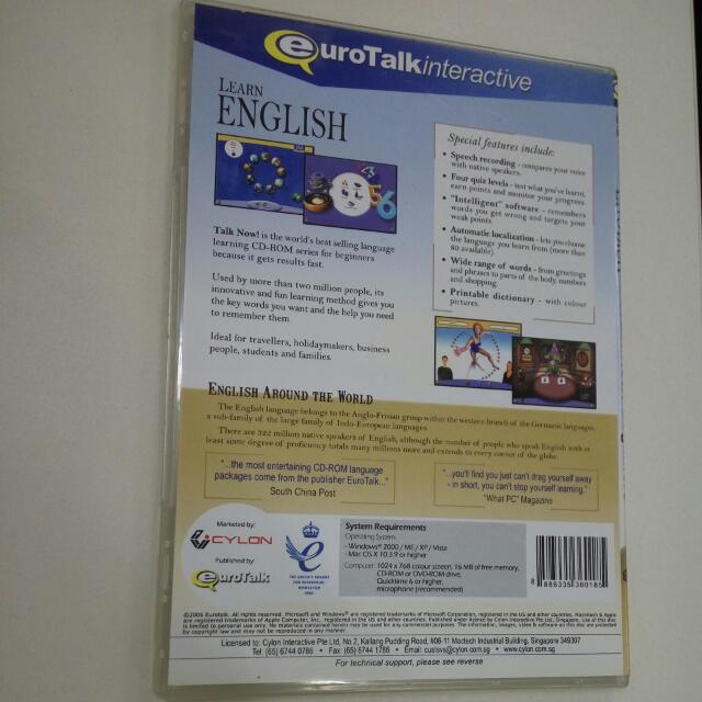 Interactive VCD, Learn English For Beginners, Hobbies & Toys, Music ...