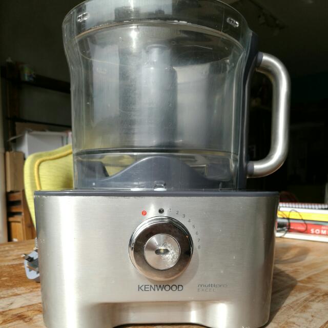 KENWOOD MULTIPRO 980 FOOD PROCESSOR WITH ATTACHMENTS, TV & Home ...