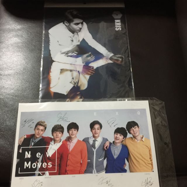 Kris Wu File And Exo K & M Posters, Hobbies & Toys, Memorabilia ...
