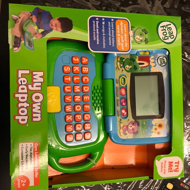 Leap frog laptop, Babies & Kids, Baby Nursery & Kids Furniture, Kids ...