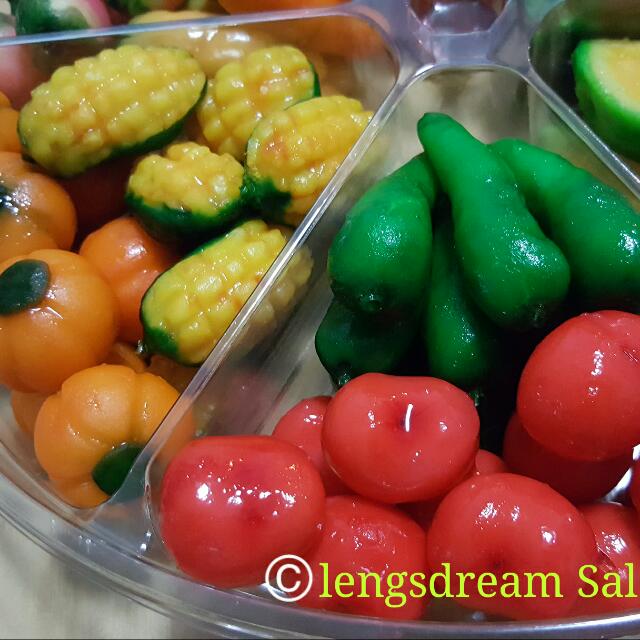 Handmade Luk Chup (Thai Desserts), Food & Drinks, Packaged & Instant ...