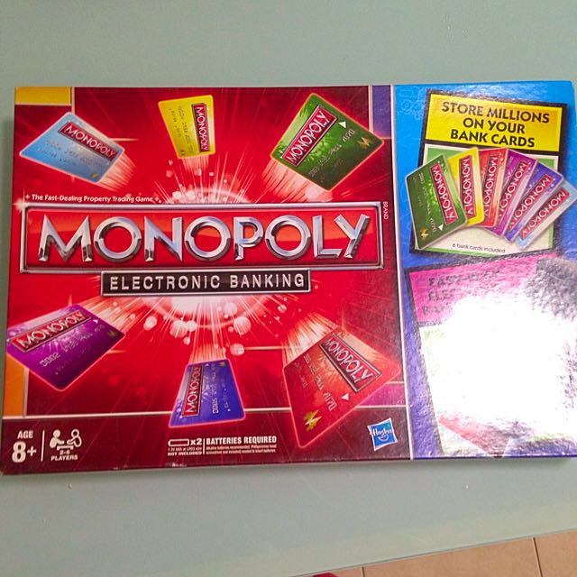 Monopoly Electronic Banking, Hobbies & Toys, Toys & Games on Carousell
