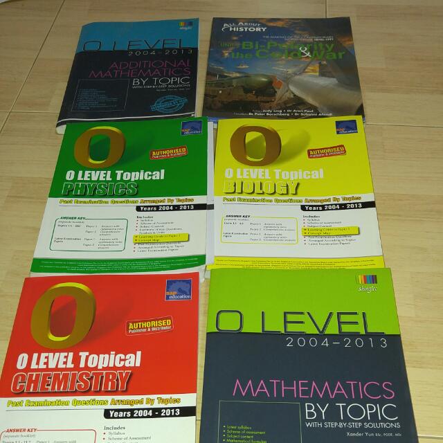 O Level Study Material, Hobbies & Toys, Books & Magazines, Textbooks on ...