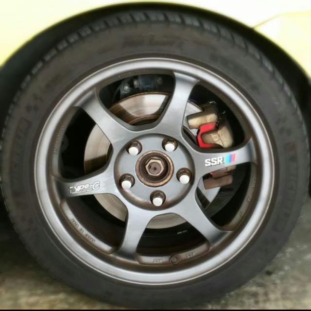 Original 16" SSR Type C Made In Japan, Car Accessories on Carousell