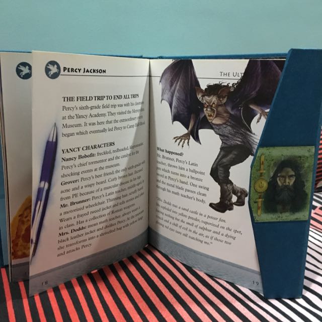 Percy Jackson And The Olympians The Ultimate Guide Hobbies And Toys Books