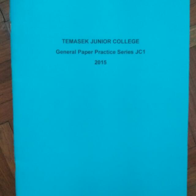 TJC GP Past Year Exam Papers Book, Hobbies & Toys, Books & Magazines ...
