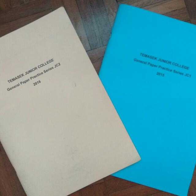 TJC GP Past Year Exam Papers Book, Hobbies & Toys, Books & Magazines ...