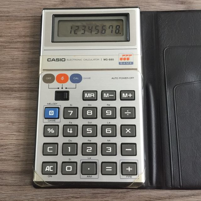 Casio MG 880 ( Marks on LCD ), Hobbies & Toys, Toys & Games on Carousell