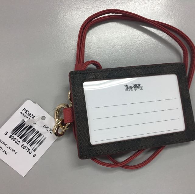 Coach Name Tag, Luxury, Accessories on Carousell