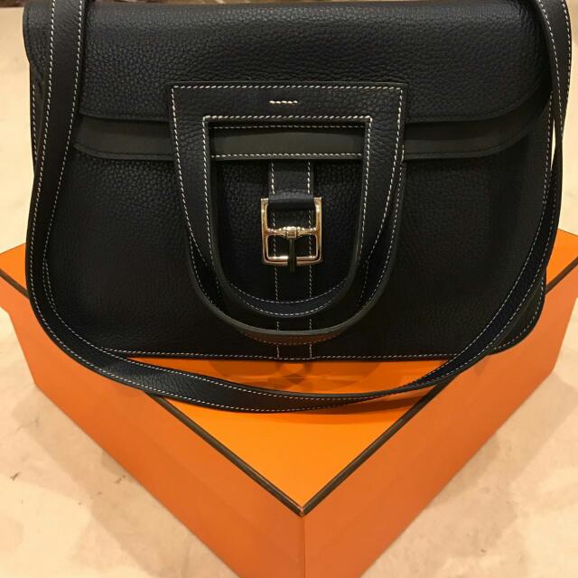 HERMES HAZLAN 31, Luxury, Bags & Wallets on Carousell
