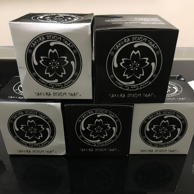 Sakura Denim Soap, Beauty & Personal Care, Bath & Body, Body Care on ...